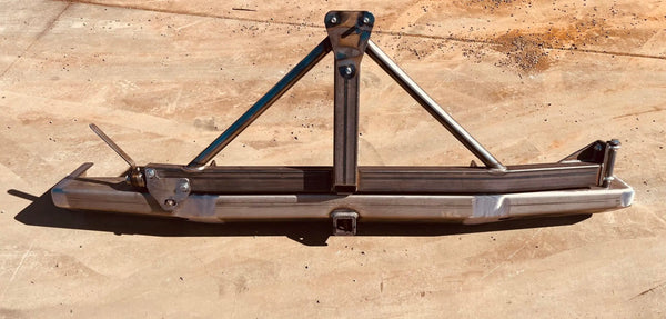 19801996 Bronco RockSolid™ Centered Single Rack Rear Bumper (PF841C ...